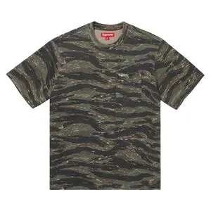 Supreme Tiger Camo Pocket T-shirt - Multicolor