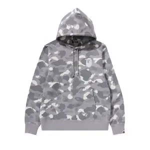 A BATHING APE City Camo Large Ape Head Pullover Hoodie - Grey
