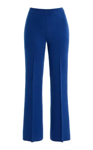 Blue Cropped Trousers