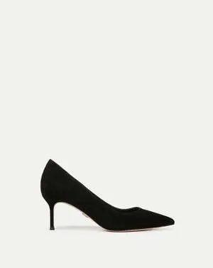 Veronica Beard Rita Suede Pumps - Black