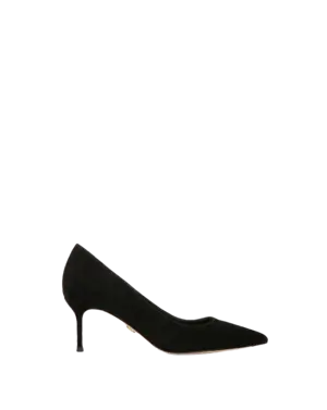 Veronica Beard Rita Suede Pumps - Black
