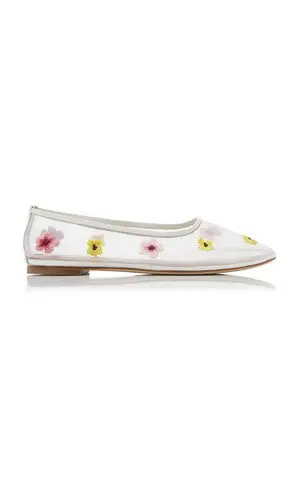Staud Alba Ballet Flats - Multi