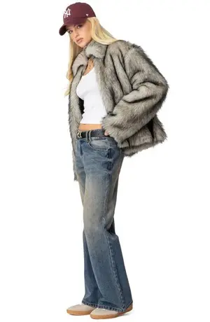 EDIKTED Jesi Low Rise Wide Leg Jeans