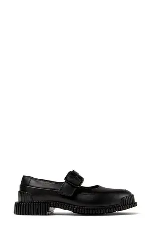 Camper Pix Mary Jane Flat - Black