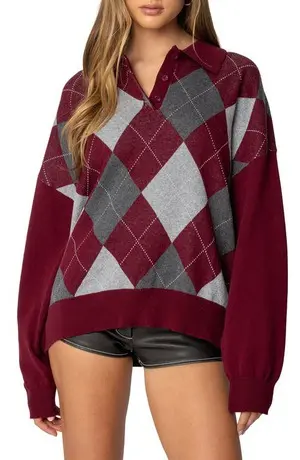 Edikted Patterned Sweaters For Women