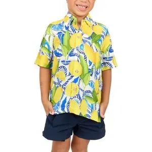 Kenny Flowers The Lemonade Standboys Hawaiian Shirt - White