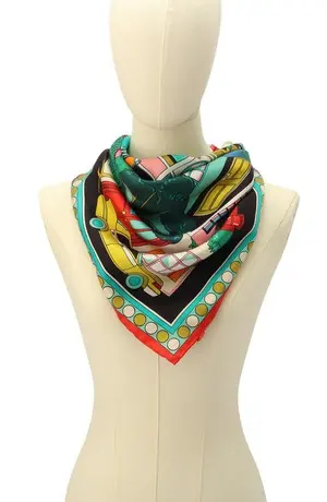 Kate Spade New York Townhouse Silk Square Scarf