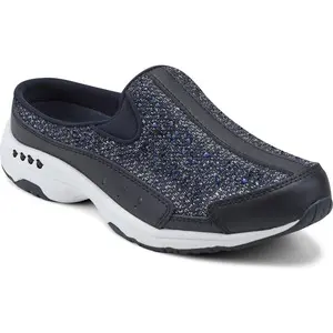 Easy Spirit Travel Sparkle Clog - Dark Blue