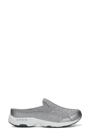 Easy Spirit Travel Sparkle Clog - Medium Gray