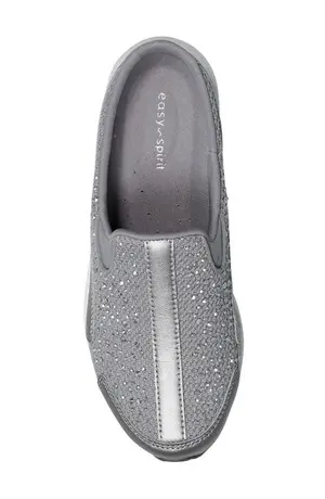 Easy Spirit Travel Sparkle Clog - Medium Gray