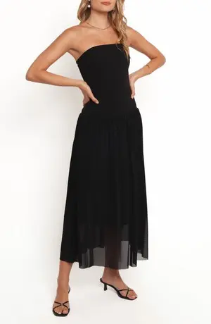 PETAL & PUP Caitie Strapless Sundress