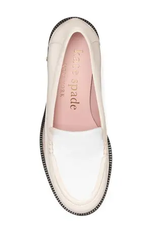 Kate Spade New York Lori Loafer Pump - Cream.