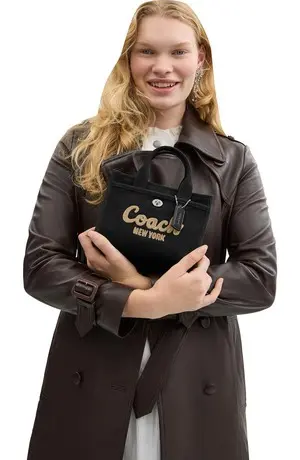 COACH Canvas Cargo Tote