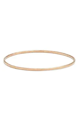 NASHELLE Signature Slim Bangle - Gold Fill