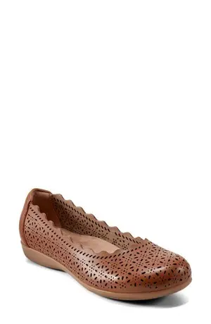 Earth Bria Flat - Medium Brown