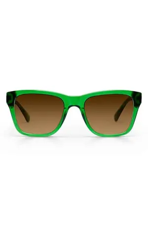 Eyebobs Kvetcher 53mm Square Sunglasses - Green Crystal
