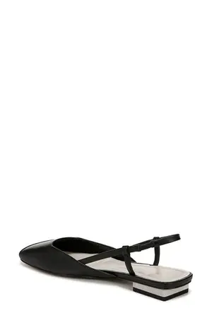Franco Sarto Telica Slingback Flat - Black
