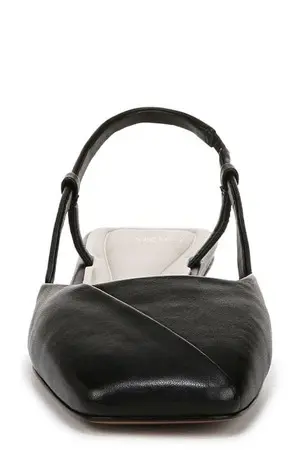 Franco Sarto Telica Slingback Flat - Black