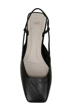 Franco Sarto Telica Slingback Flat - Black