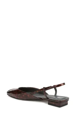Franco Sarto Telica Slingback Flat - Brown