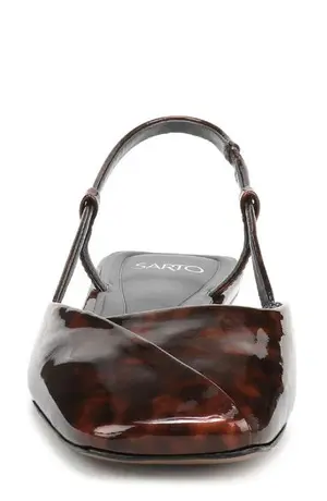 Franco Sarto Telica Slingback Flat - Brown