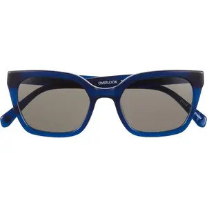 Eyebobs Overlook 50mm Polarized Cat Eye Sunglasses - Midnight Blue/grey