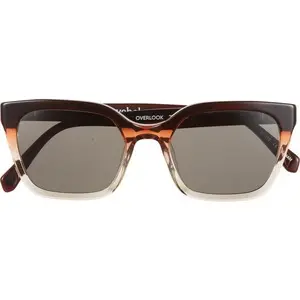Eyebobs Eyebobs Overlook 50mm Polarized Cat Eye Sunglasses Walnut/almond/grey