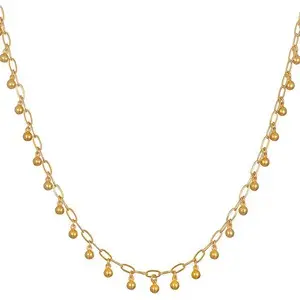 SATYA JEWELRY Plated Choker Necklace - Gold