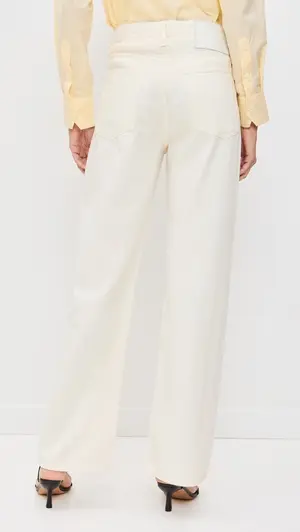 Rag & Bone Feather Weight Logan Jeans - Ecru