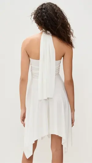Norma Kamali Convertible Draped Dress