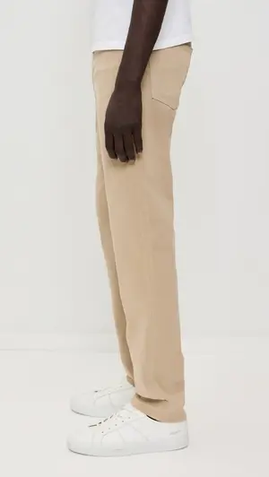 FRAME Modern Straight Twill Jeans - Beige