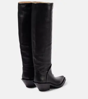 Gabriela Hearst Leather Knee-high Boots - Black