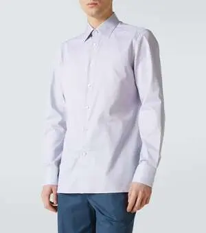 Zegna Striped Cotton Shirt - Multicoloured