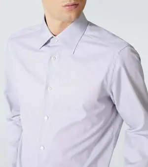 Zegna Striped Cotton Shirt - Multicoloured