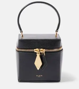 Alaïa Cube Leather Vanity Bag