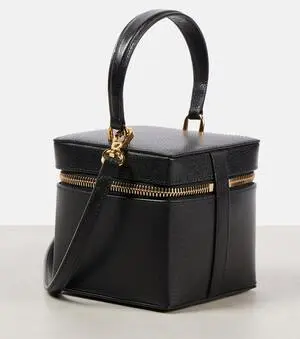 Alaïa Cube Leather Vanity Bag