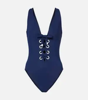 KARLA COLLETTO Lulu One Piece Swimsuit - Blue