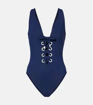 KARLA COLLETTO One Piece Swimsuit - Blue