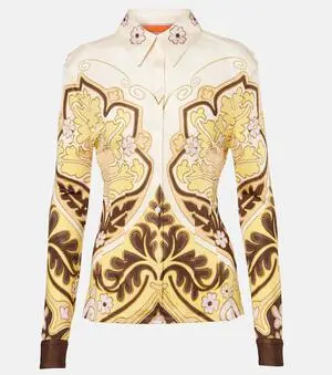 La DoubleJ Spells Placee Printed Shirt