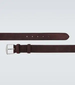 Loro Piana Alsavel Suede Belt