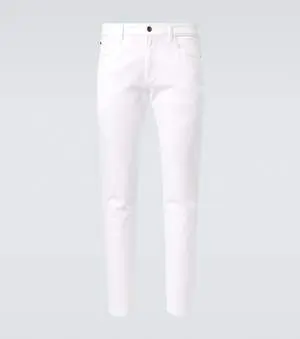 Loro Piana Straight Jeans - White