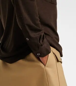 TOM FORD Jersey Top - Brown
