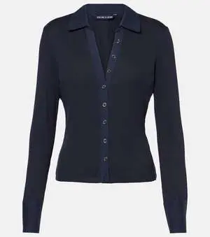 Veronica Beard Scottie Cotton-blend Top