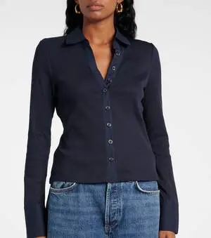 Veronica Beard Scottie Cotton-blend Top