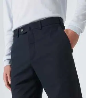 Loro Piana Pantaflat Cotton-blend Chinos
