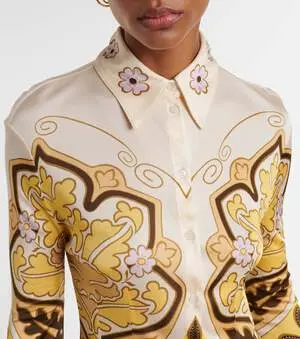 La DoubleJ Spells Placee Printed Shirt