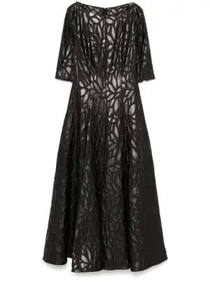 Talbot Runhof Bogna5 Midi Dress