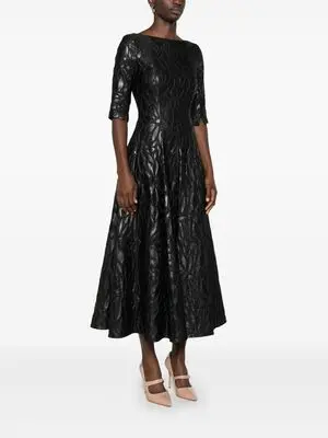Talbot Runhof Bogna5 Midi Dress