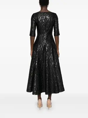 Talbot Runhof Bogna5 Midi Dress