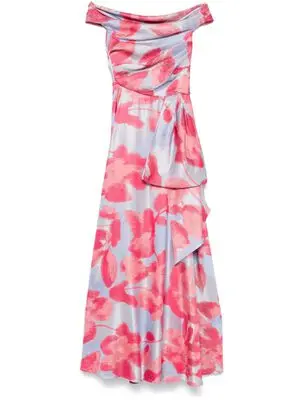 Talbot Runhof Cordero4 Maxi Dress